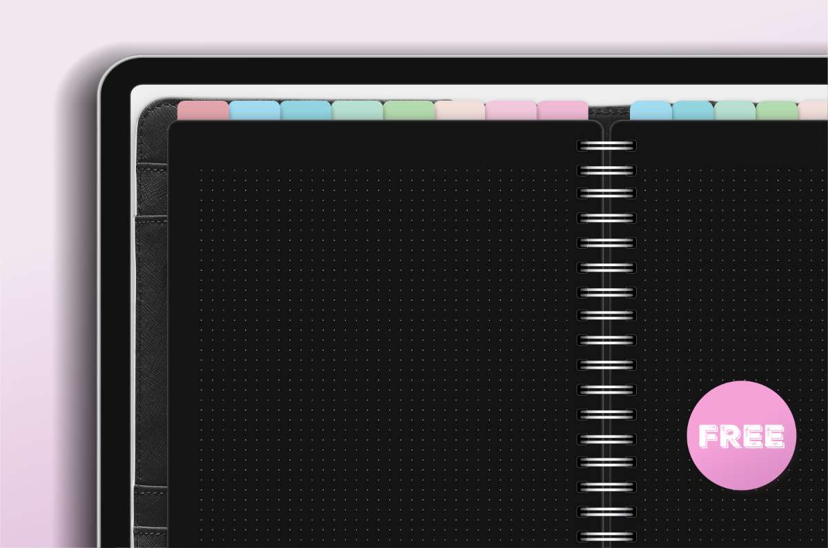 Free Digital Bullet Journal With Black Pages - World of Printables