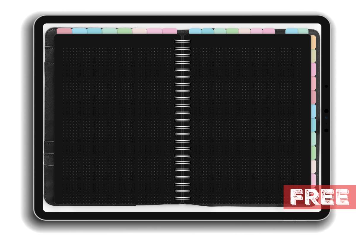 Free Digital Bullet Journal With Black Pages - World of Printables