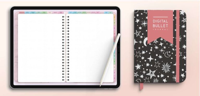Free Digital Bullet Journal - Hyperlinked, Reusable, and Easy to Use ...