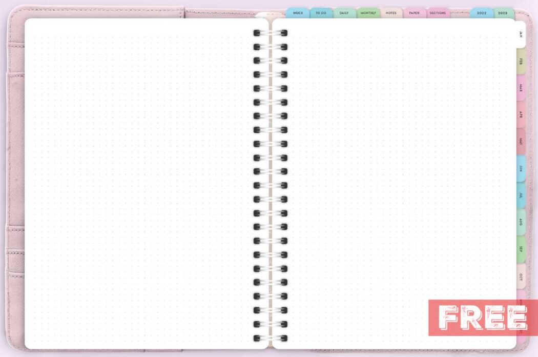 Free Digital Bullet Journal - Hyperlinked, Reusable, and Easy to Use ...