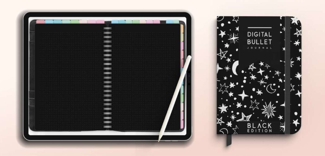 Free Digital Bullet Journal With Black Pages - World of Printables