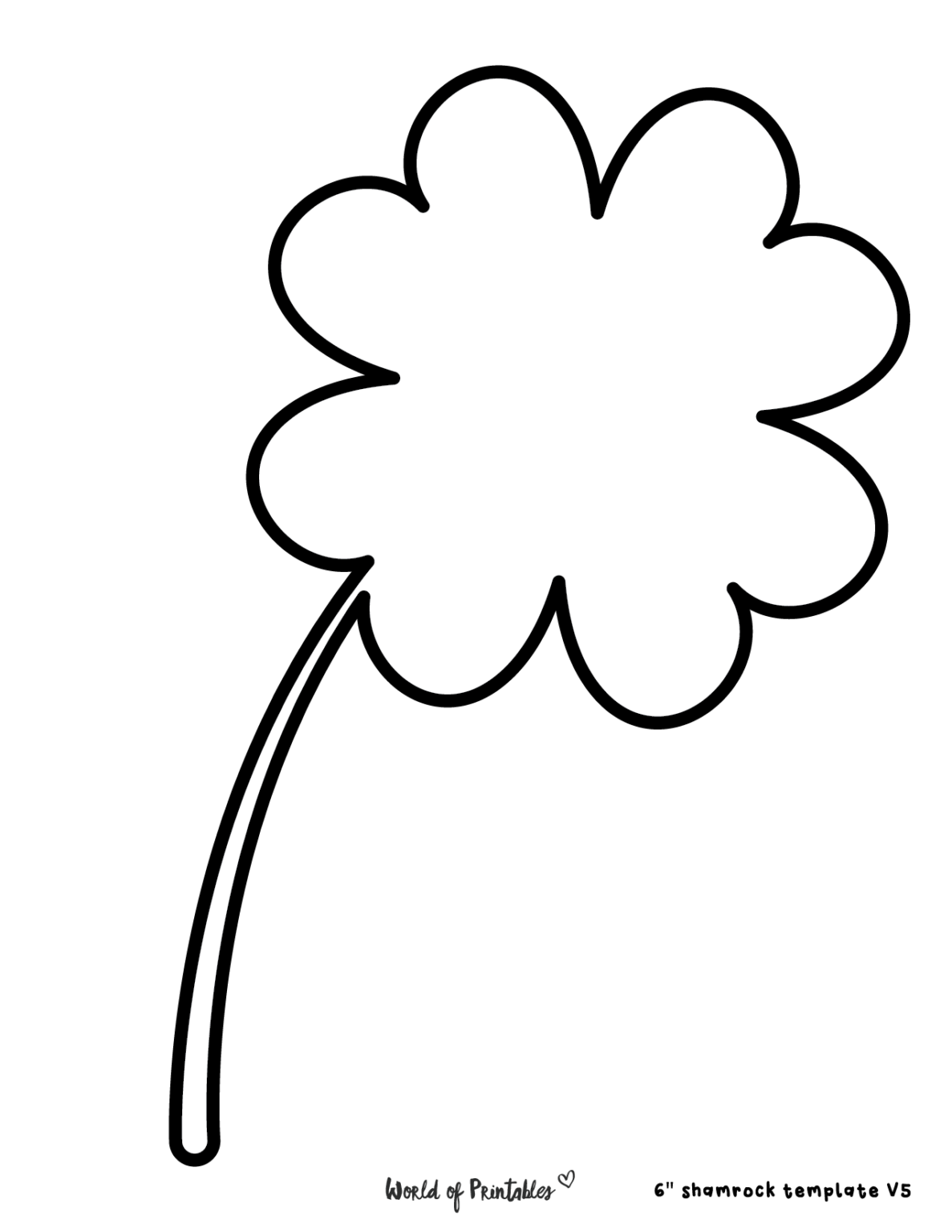 60 Best Shamrock Templates - World of Printables