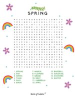 Spring Printables Templates & Worksheets - World of Printables
