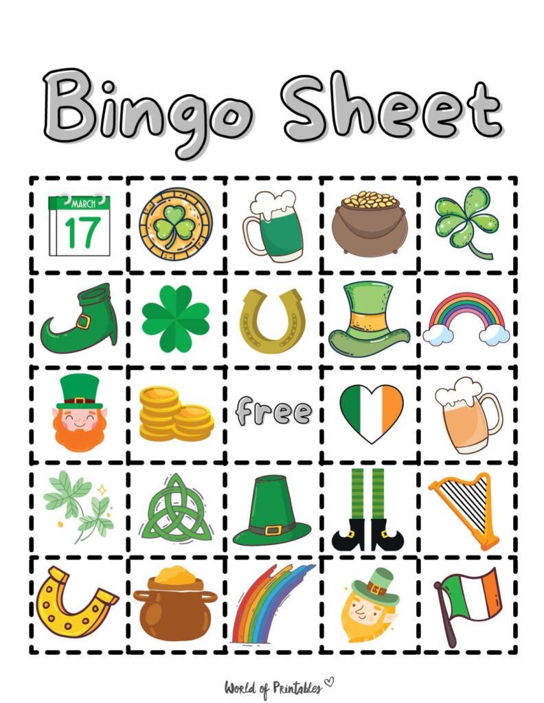 St Patrick's Day Printables - World of Printables
