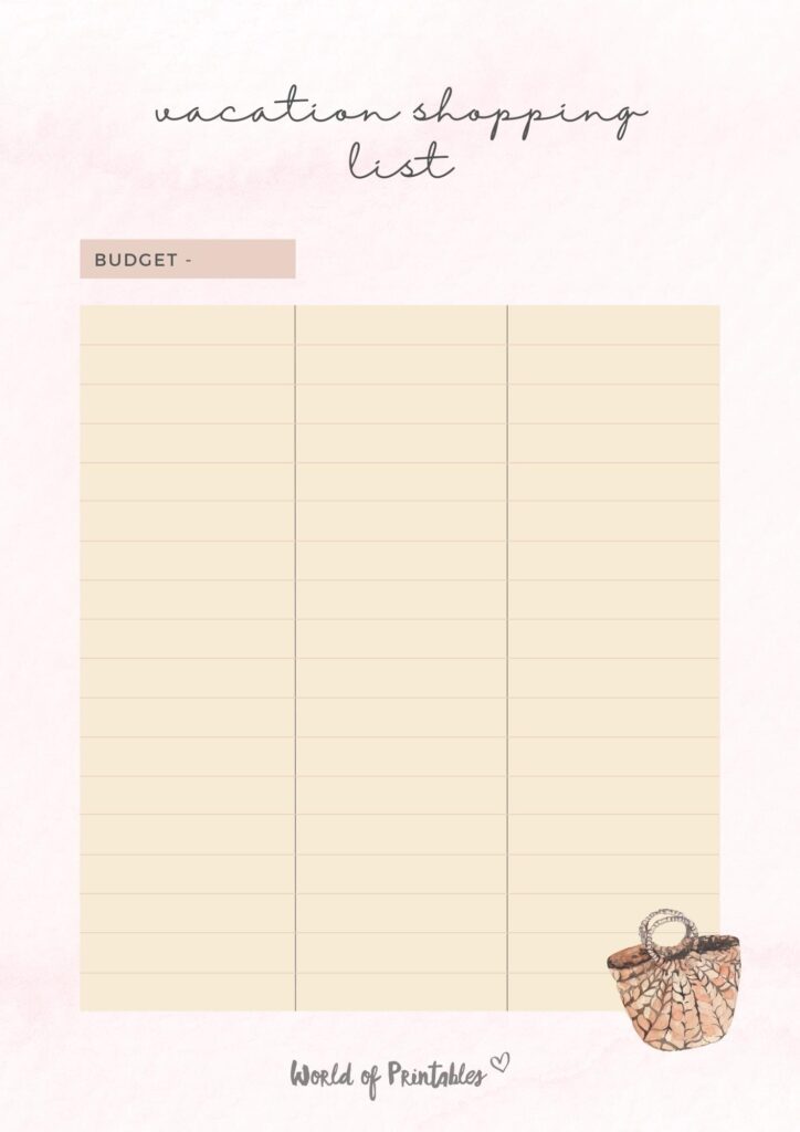 Travel Planner Free Printable & Tips To Help You Plan - World of Printables