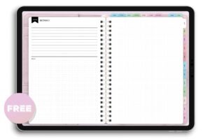 Digital Monthly Planner - Stylish & Free - World of Printables
