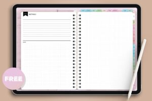 Digital Monthly Planner - Stylish & Free - World of Printables
