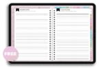 Digital Monthly Planner - Stylish & Free - World of Printables