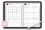 Digital Monthly Planner - Stylish & Free - World of Printables