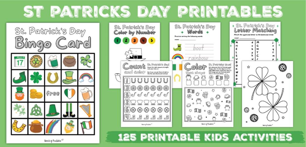 St Patrick's Day Printables - World of Printables