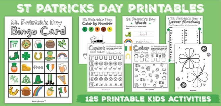 St Patrick's Day Printables - World of Printables