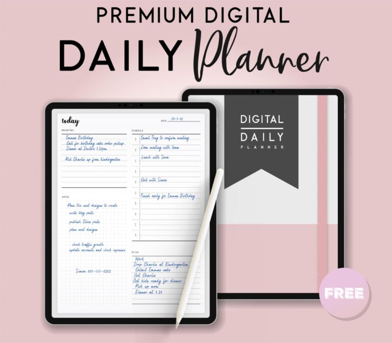 Digital Day Planner - The Free Daily Planner Everybody’s Talking About