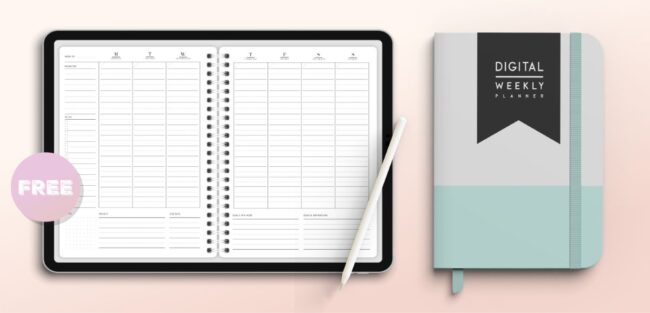 Digital Weekly Planner - The Free Planner People Can’t Get Enough Of