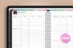 Best Digital Planner - Free 100 Page Planner For GoodNotes, iPad, Android