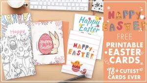 Free Printable Easter Cards – Save, Print & Fold! - World of Printables