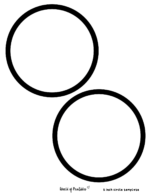 Free Printable Circle Templates - Various Sizes - World of Printables