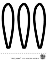 40+ Flower Petal Templates - World of Printables