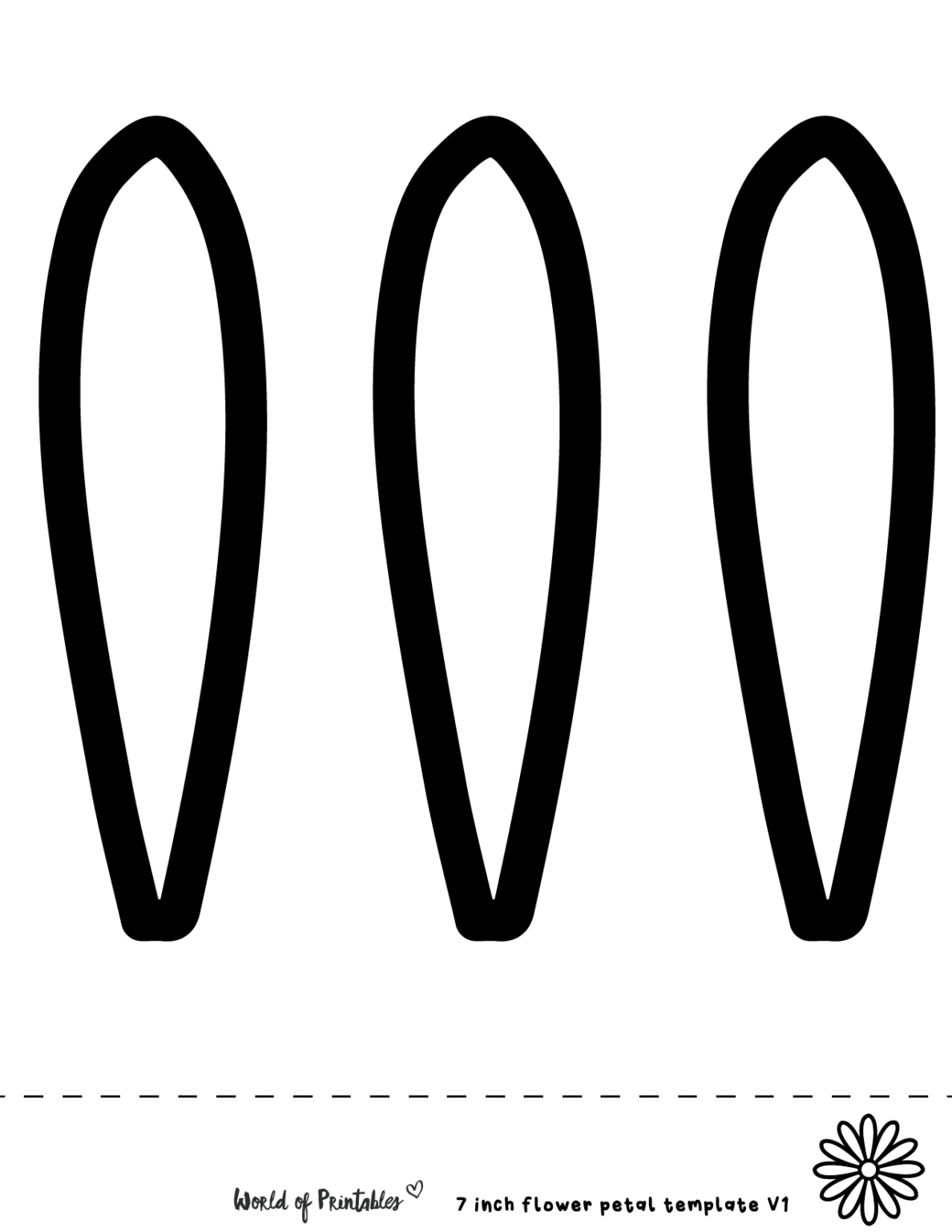 40+ Flower Petal Templates - World of Printables