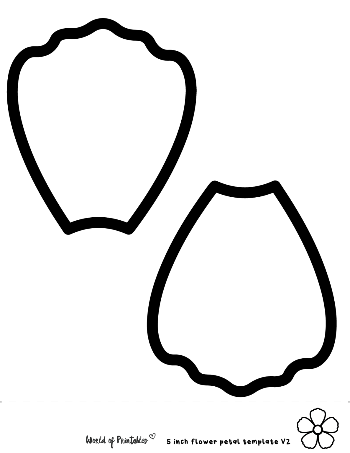 40+ Flower Petal Templates - World of Printables