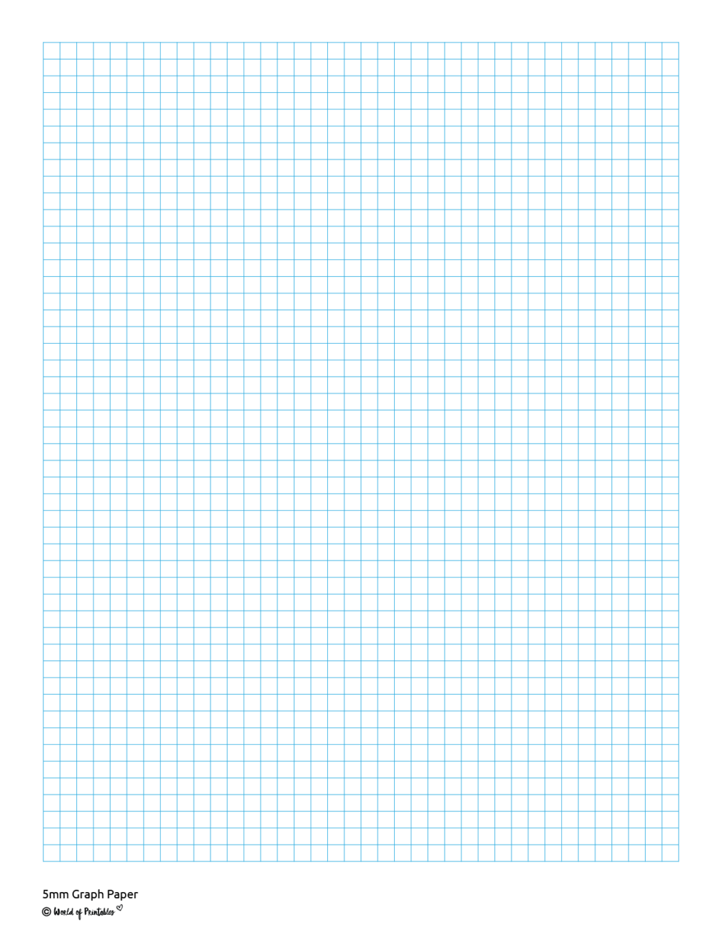Printable Graph Paper | 12 Styles of Paper Templates - World of Printables