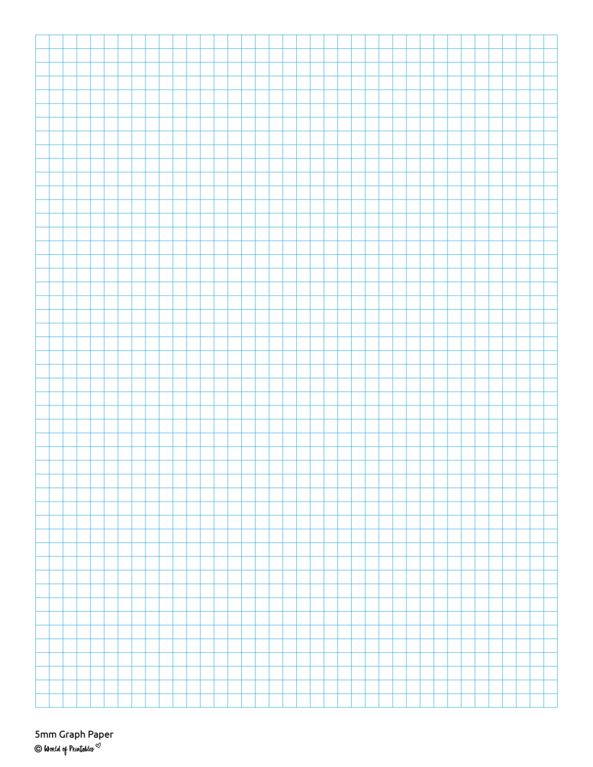 Printable Graph Paper | 12 Styles of Paper Templates - World of Printables