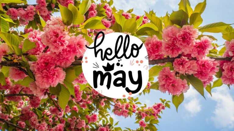 Hello May | 50 Free Ideas To Celebrate The Month