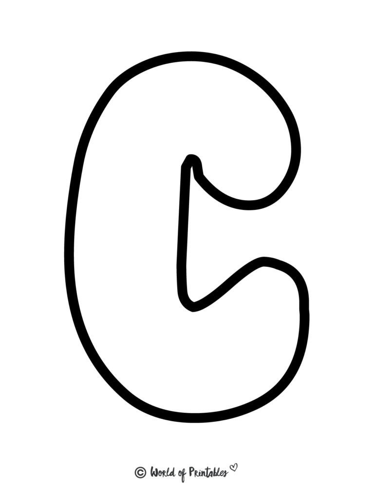 Printable Letters & Alphabet Letters - World of Printables