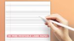 Printable Graph Paper | 12 Styles of Paper Templates - World of Printables