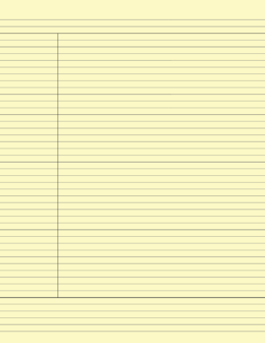 Printable Lined Paper - 36 Template Styles - World of Printables