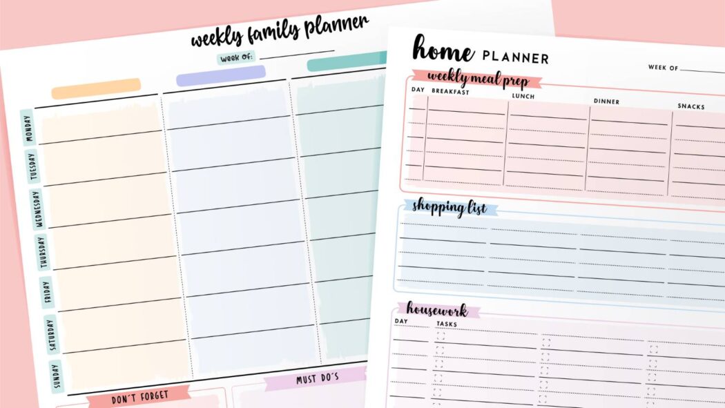 Family Planner - World of Printables