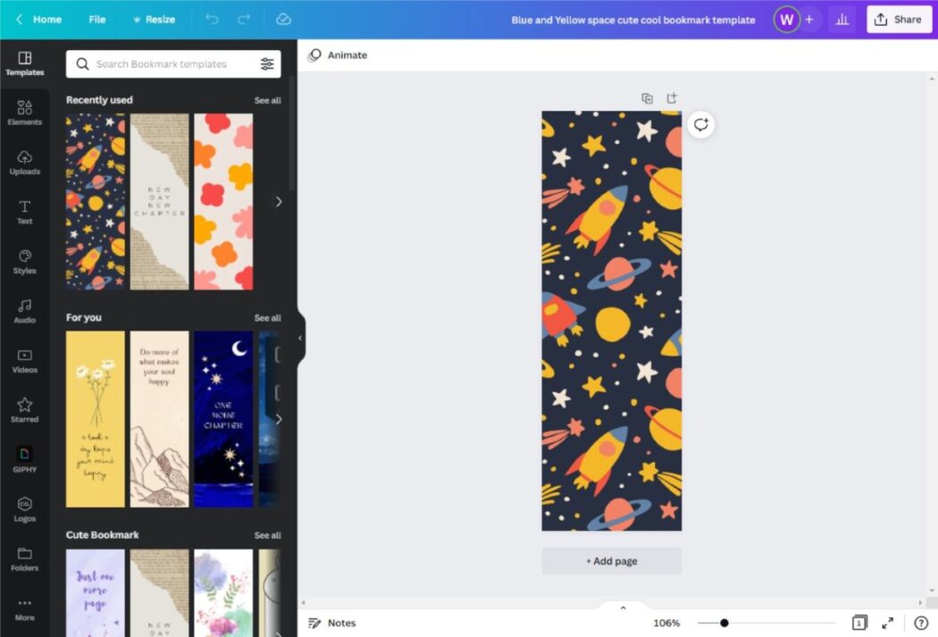 500 Free Printable Bookmarks + How To Personalize - World of Printables