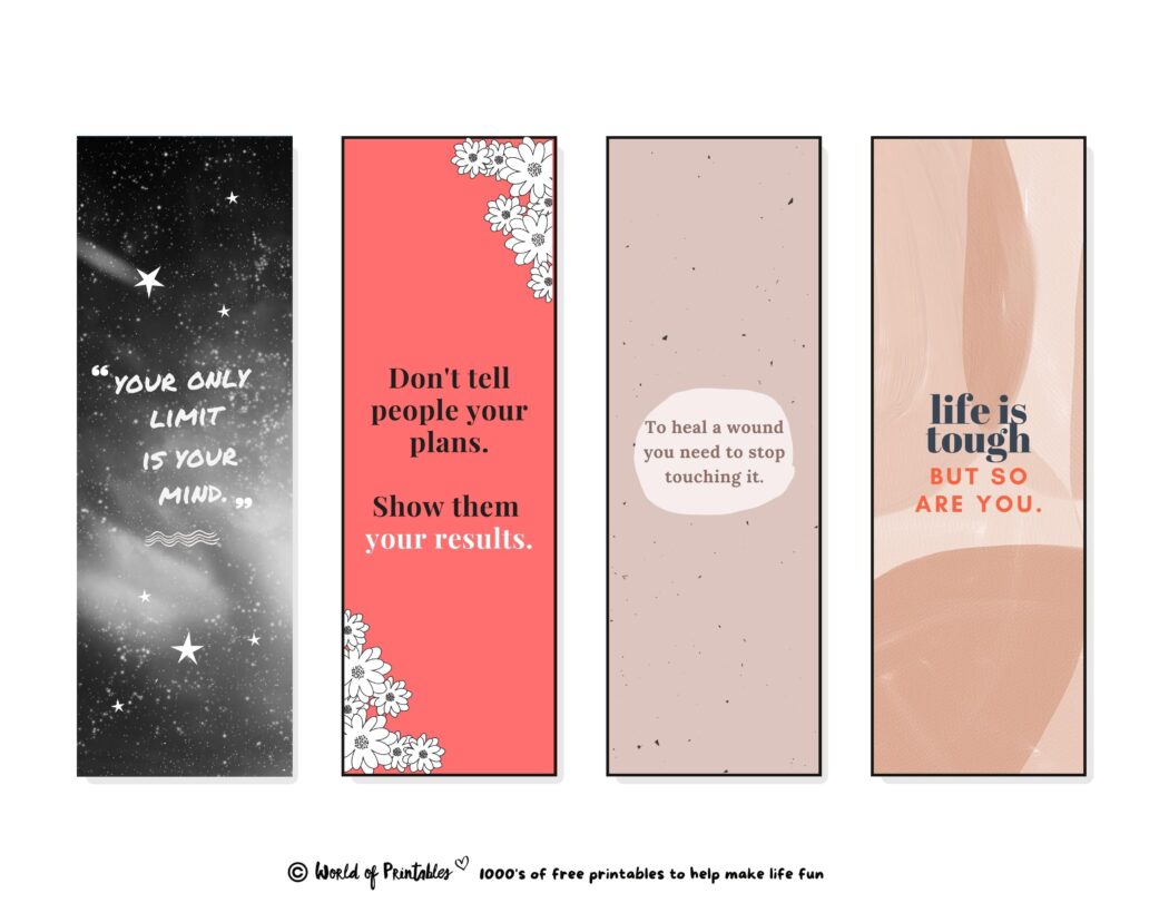 100 Best Bookmark Quotes in 2023 - World of Printables