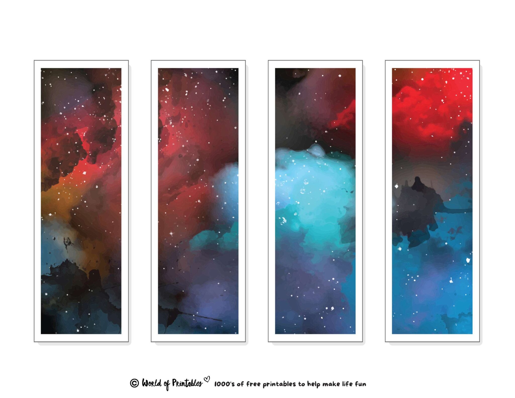 50 Cool Bookmarks To Print For Free - World of Printables