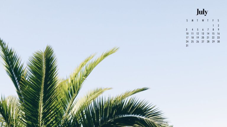 July Calendar Wallpaper - 80 Best Styles For Your Desktop Or Phone ...