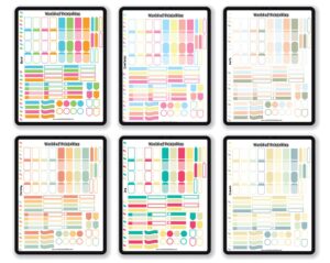 Free Digital Stickers - 1,000 Pre Cropped Stickers! - World of Printables