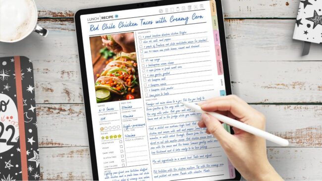 Digital Recipe Book - Organize Your Favorite Recipes For Free