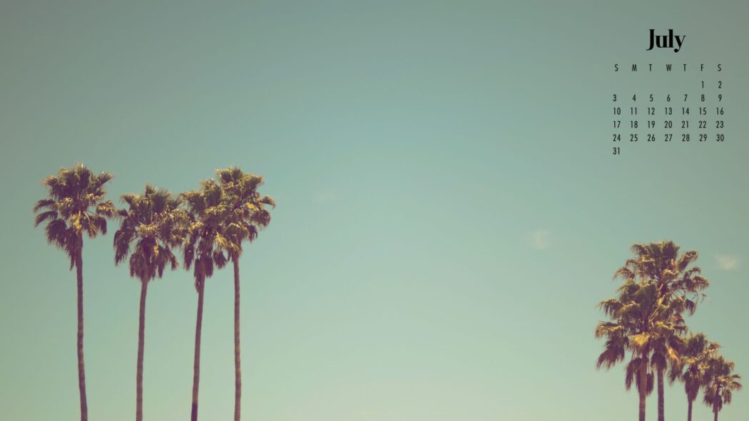 July Calendar Wallpaper - 80 Best Styles For Your Desktop Or Phone ...