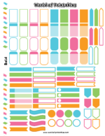 Free Digital Stickers - 1,000 Pre Cropped Stickers! - World of Printables