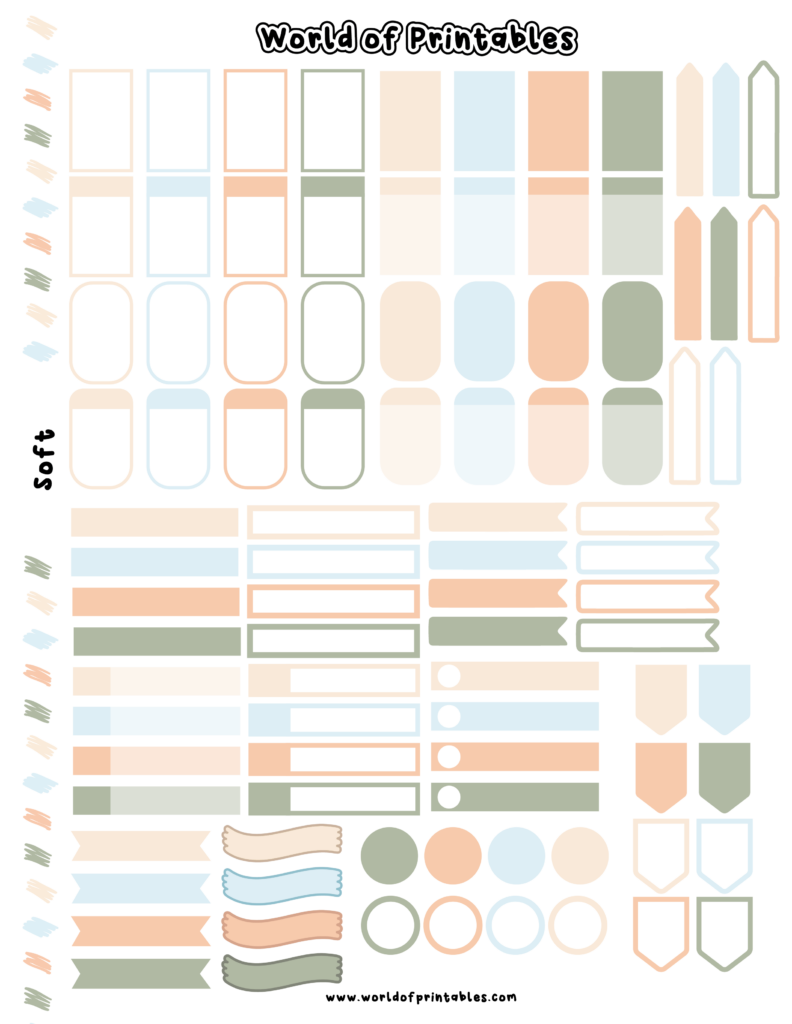 Free Digital Stickers - 1,000 Pre Cropped Stickers! - World of Printables