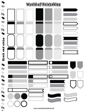 Free Digital Stickers - 1,000 Pre Cropped Stickers! - World of Printables