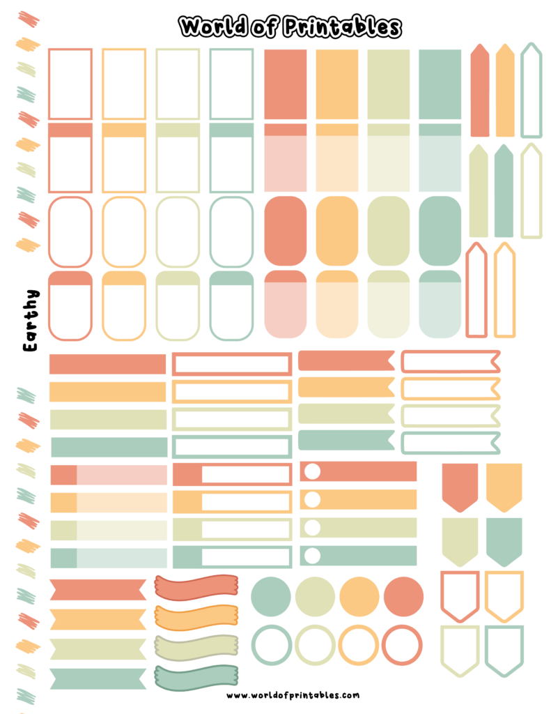 Free Digital Stickers - 1,000 Pre Cropped Stickers! - World of Printables