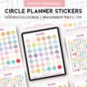 Circle Planner Stickers | Free Printable & Digital Stickers - World of ...