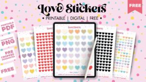 Free Printable Date Planner Stickers - World of Printables