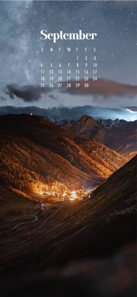 September Calendar Wallpaper - 38 Best Desktop & Phone Backgrounds