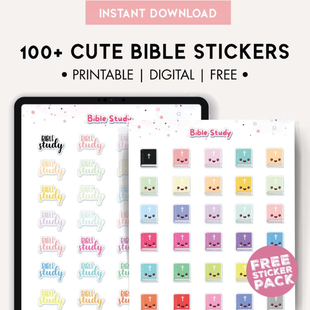 Bible Journaling Stickers | Free Printable & Digital Stickers - World ...