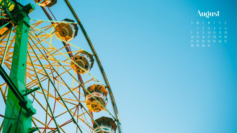 August Calendar Wallpaper - 45 Best Desktop & Phone Backgrounds