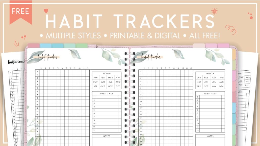 Free Printable Study Habit Tracker - World of Printables