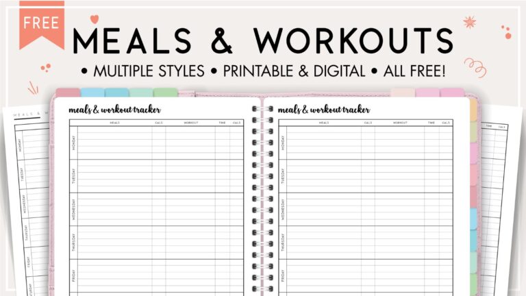 Weight Loss Templates - World of Printables