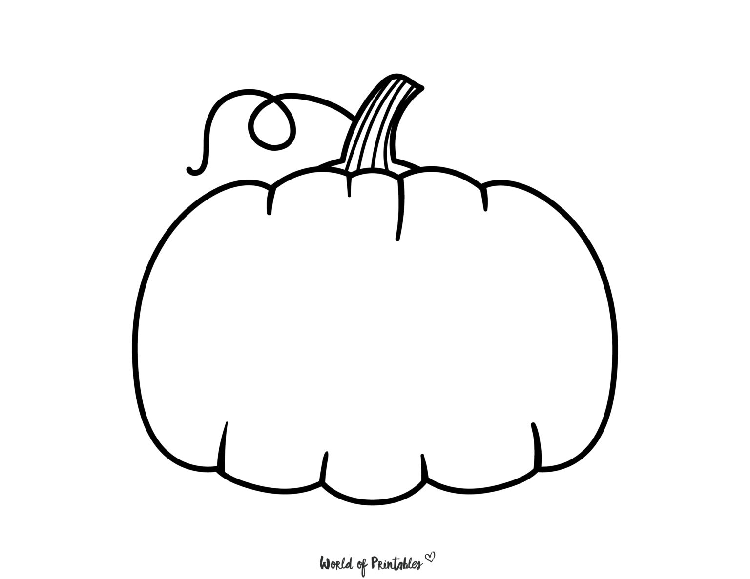 100 Pumpkin Printables - World of Printables