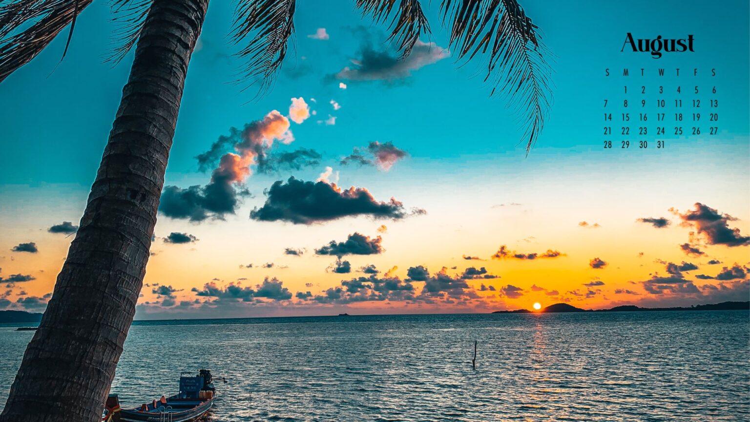 August Calendar Wallpaper - 45 Best Desktop & Phone Backgrounds